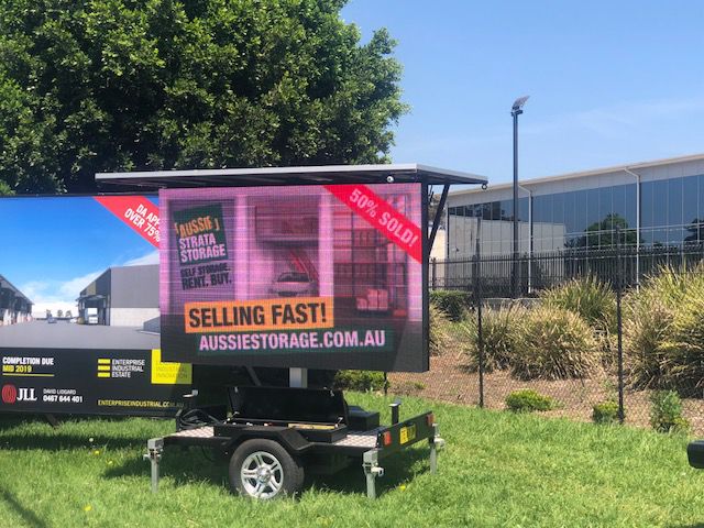 MOBILE LED TRAILER Model 3 SQUARE METER - Ergonomic Corpoartion ...